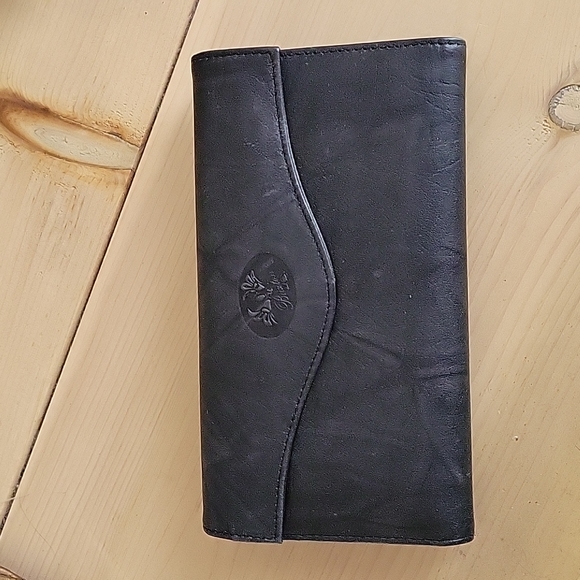Buxton | Bags | Vintage Buxton Leather Black Wallet | Poshmark